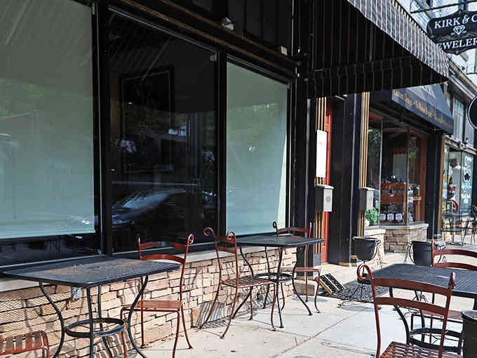 Sidewalk seating where small-town charm meets serious Italian cooking, right here in Ohio.