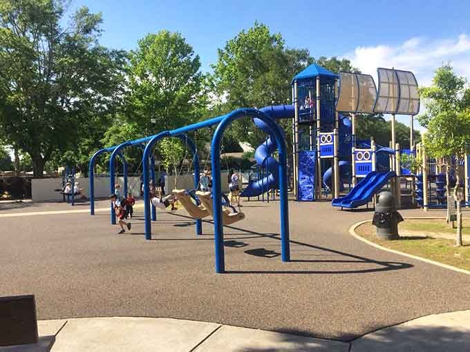 When playground designers decide to go all-in on the nautical theme, magic happens in unexpected ways.