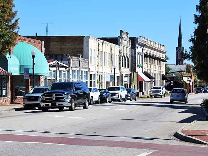 When buildings have this much character, you know the town values its past as much as its future.