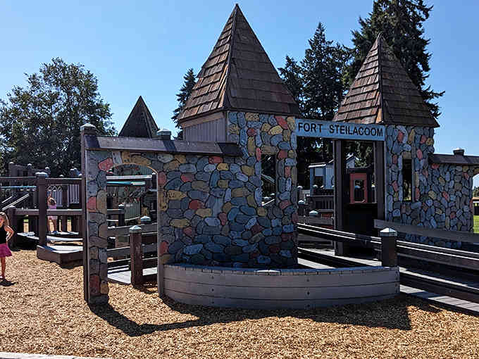 Those castle towers aren't just for show; they're your kids' new favorite kingdom to conquer and defend.