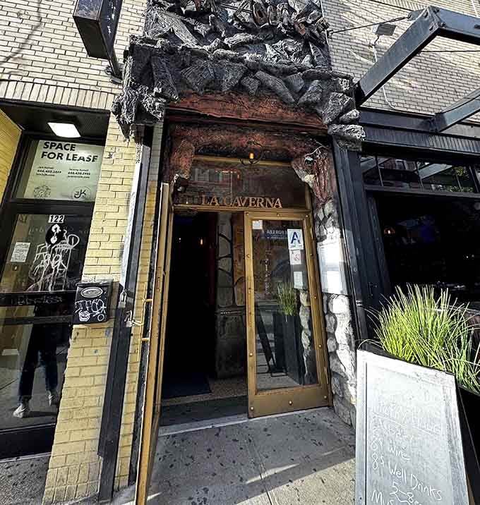 That entrance isn't trying to be subtle, and honestly, why should it be when you're this committed?