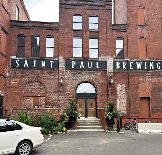 That historic brick facade isn't just for show &ndash; it's your first hint that something special awaits inside.