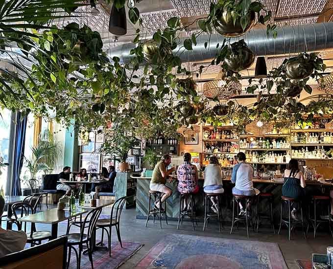 When your restaurant looks more like a botanical garden, you're doing something wonderfully right.