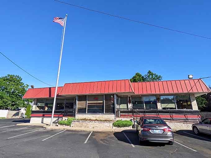 Route 1 Diner Restaurant beckons hungry travelers with promises of comfort food and endless coffee refills.