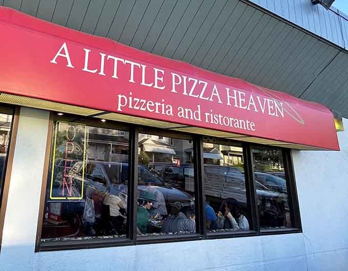 Behind those windows, homemade pasta and pizza dough are being crafted while you're still deciding where to eat.