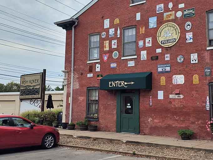 The Irish Rover sits proudly on Frankfort Avenue, collecting admirers like those signs collect memories.