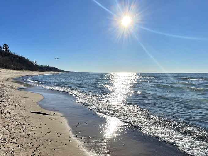 That first glimpse of endless shoreline and sparkling water hits different when you've been landlocked too long.