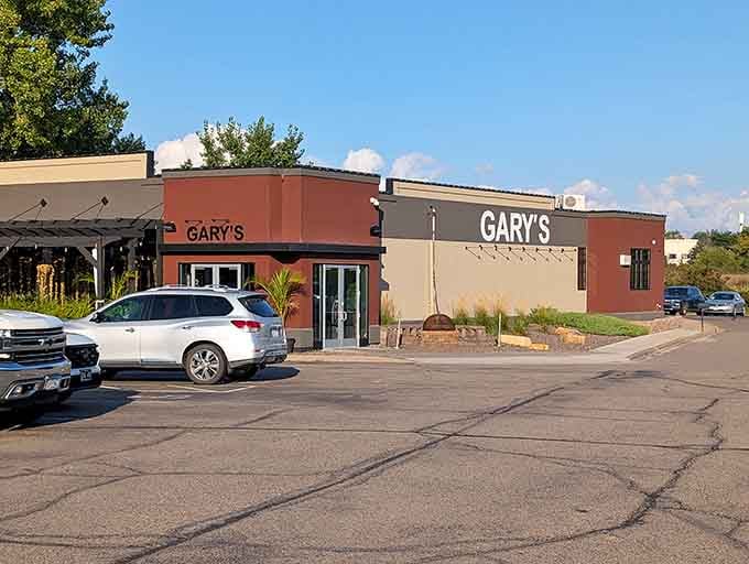 That unassuming exterior hides some of Minnesota's finest walleye, proving you can't judge a supper club by its cover.