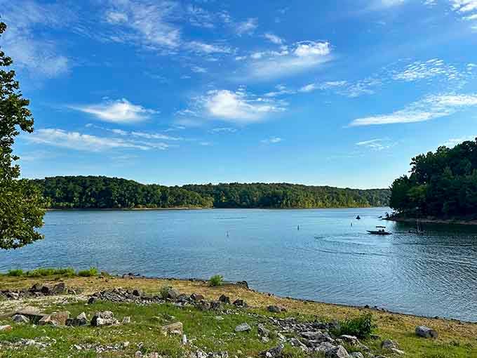 When the lake looks this good, you'll understand why people keep this place a secret from their friends.