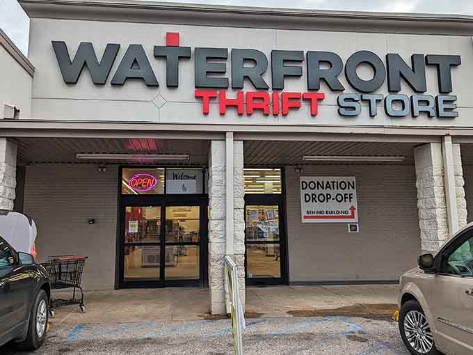 That storefront isn't fancy, but the treasures inside could furnish your entire house for pocket change.
