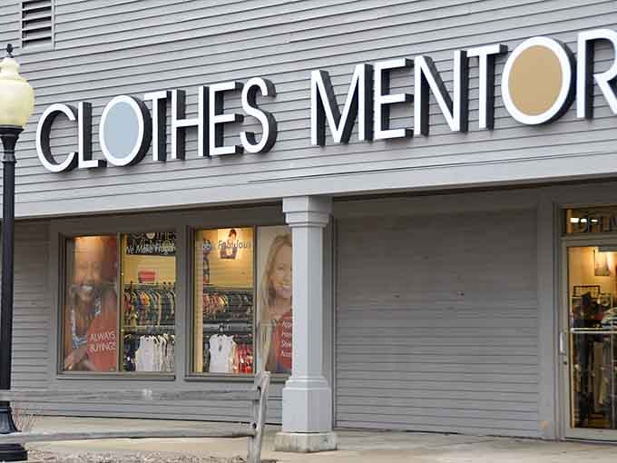 That storefront isn't hiding in some back alley, it's right there waiting to save your wardrobe budget.