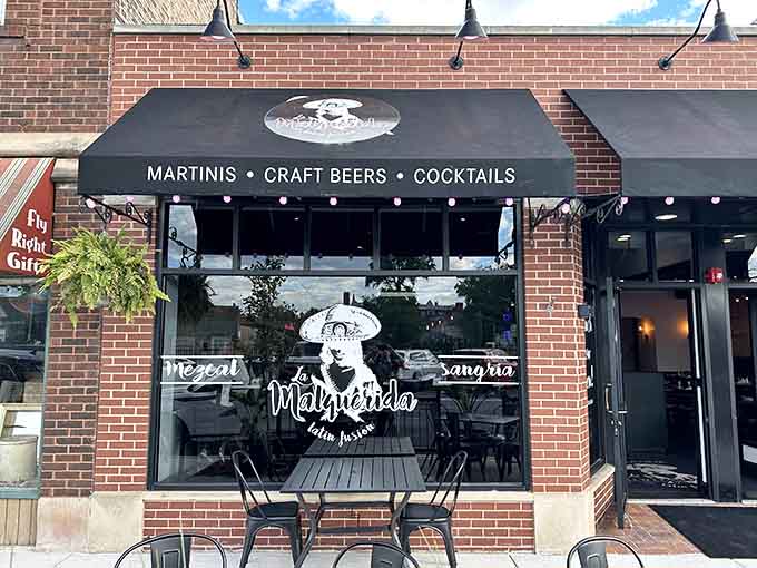 That unassuming storefront hides some of the best Latin fusion you'll find in the suburbs, proving great food doesn't need flashy signs.
