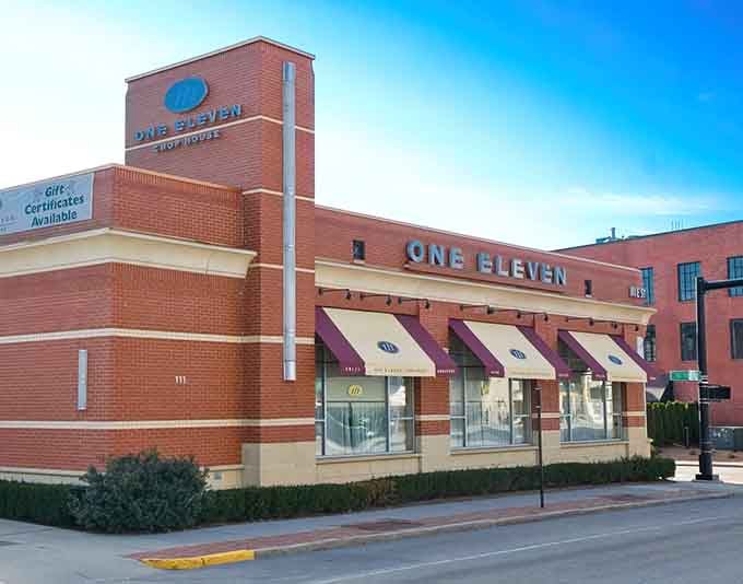 The exterior promises serious steakhouse credentials, and trust us, what's inside delivers on every single one of them.