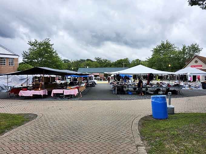 The outdoor marketplace sprawls before you like a treasure hunter's dream come true on a perfect Pennsylvania day.