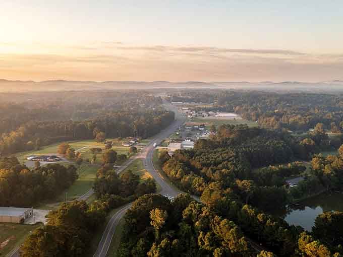Golden hour over Southside proves that some places just photograph better than others, and also happen to be better.