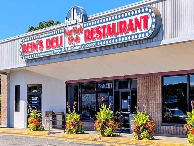 That marquee sign isn't whispering&mdash;it's announcing deli excellence loud enough for three counties to hear.