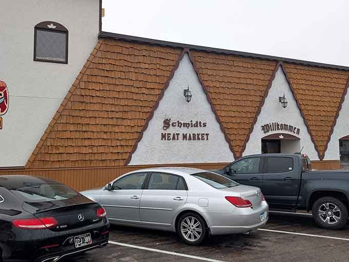 Those distinctive peaked roofs aren't just architectural flair; they're a beacon calling meat lovers from miles around.