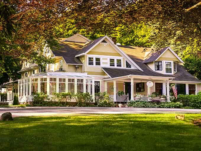 This stunning Victorian beauty proves that sometimes the best restaurants hide in the quietest corners of Connecticut.