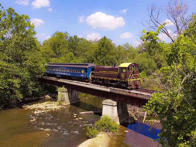 That's your chariot awaiting, ready to whisk you through Pennsylvania's most stunning valley without requiring hiking boots.