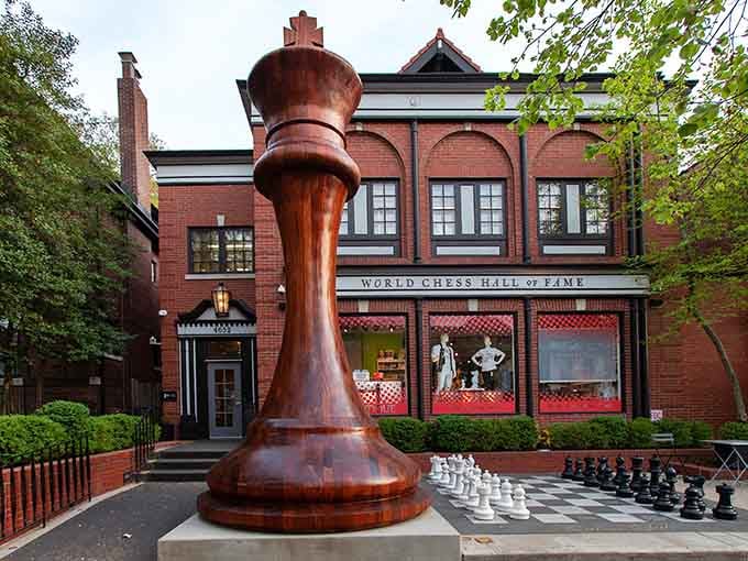 Standing beside this colossal wooden monarch makes you feel like you've shrunk down to Alice in Wonderland proportions.