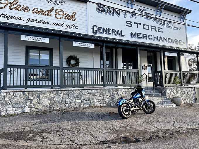 That classic Western storefront isn't just for show, it's your gateway to serious treasure hunting territory.