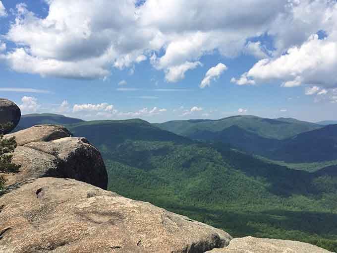 Ancient granite boulders and endless mountain vistas: Mother Nature showing off her best work since the Precambrian era.