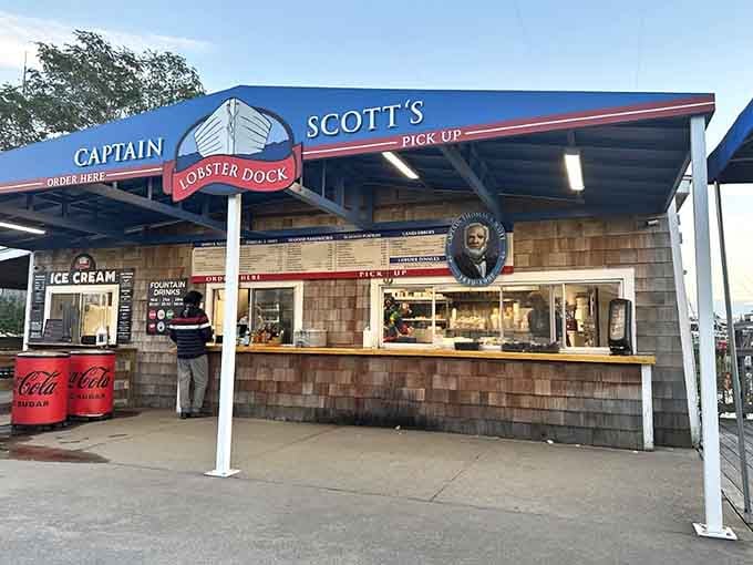 That blue and white awning is your beacon to some of the finest fried seafood on the Connecticut coast.