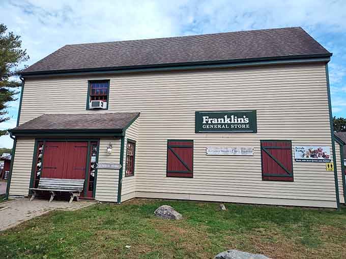 That classic New England barn-style building houses more happiness than you'd think possible in one place.