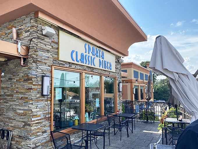 Modern meets classic at this Route 15 gem where outdoor seating lets you enjoy Jersey's finest weather.