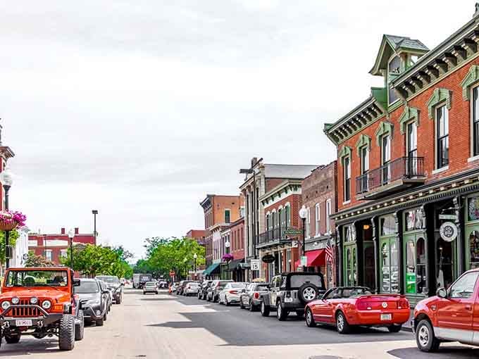 Main Street stretches out like a time capsule you can actually walk through, minus the claustrophobia and stale air.