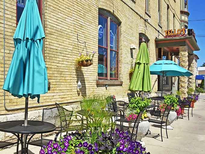 That historic cream city brick exterior promises something special, and boy, does it deliver on that promise.