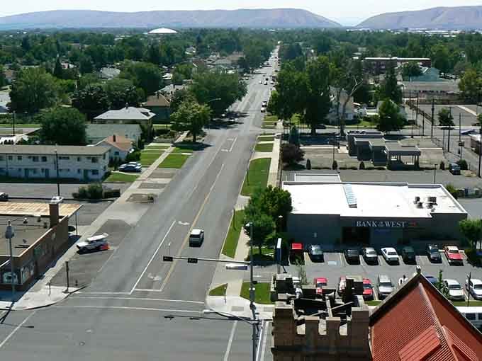 Tree-lined streets and actual parking spaces that don't require a second mortgage to use daily.
