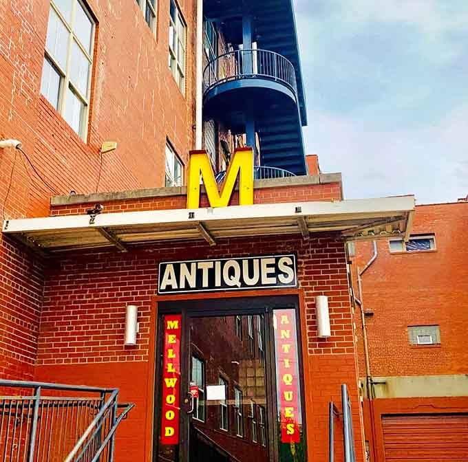 That giant yellow "M" isn't selling burgers, it's guarding Louisville's most magnificent treasure trove of vintage finds.
