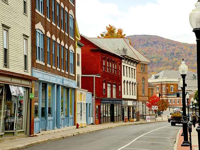 Historic Main Street proves you don't need Boston's price tag to enjoy architectural eye candy and mountain views.