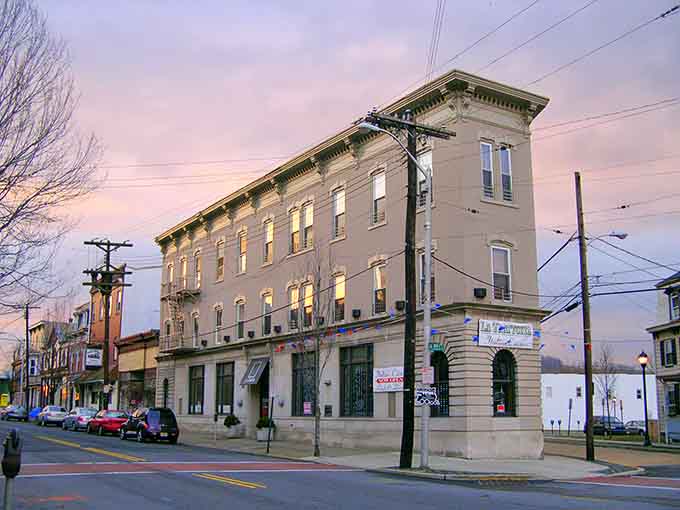 Downtown Phillipsburg's stunning buildings prove that architectural charm doesn't require a trust fund to enjoy.