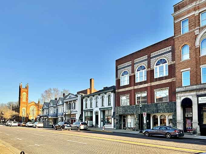 These brick-lined streets have more personality than most modern shopping districts will ever achieve in their lifetimes.