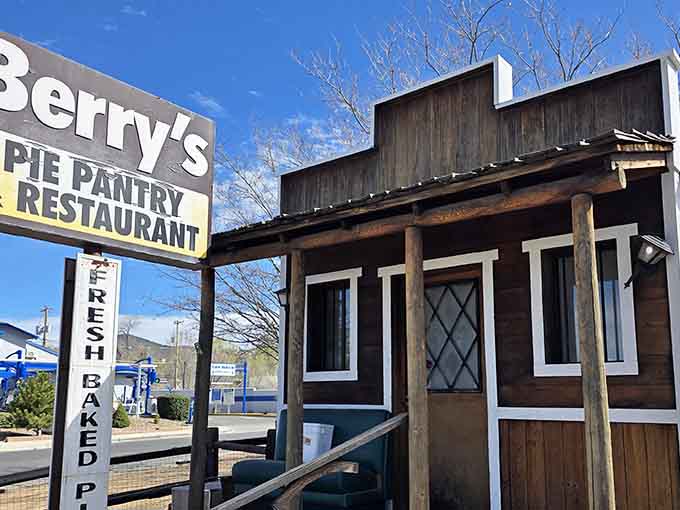 That weathered wood exterior isn't just for show; it's a promise of the homestyle goodness waiting inside.