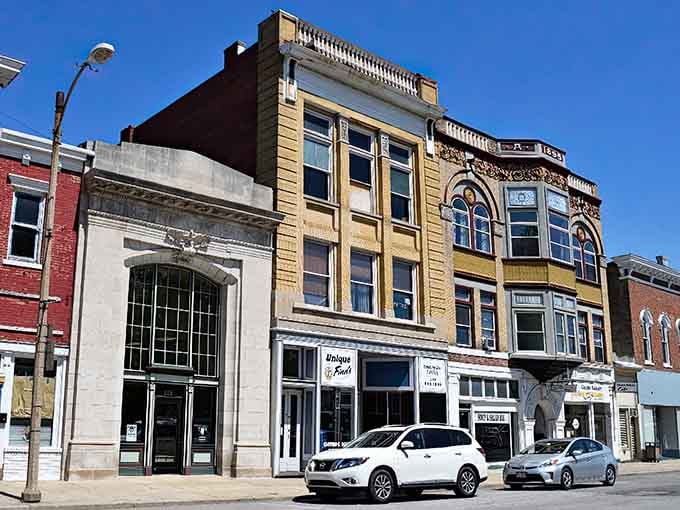 Downtown Rensselaer's historic architecture proves that good bones never go out of style, unlike your nephew's fashion choices.