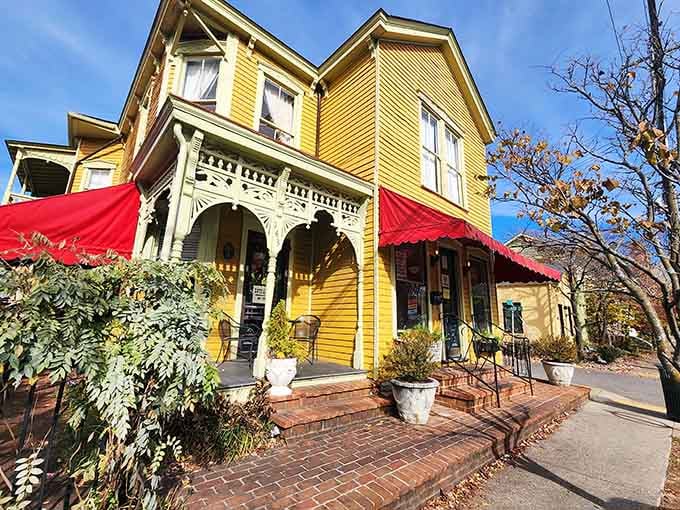 That yellow Victorian with the red awnings isn't a mirage, it's your new favorite lunch destination.