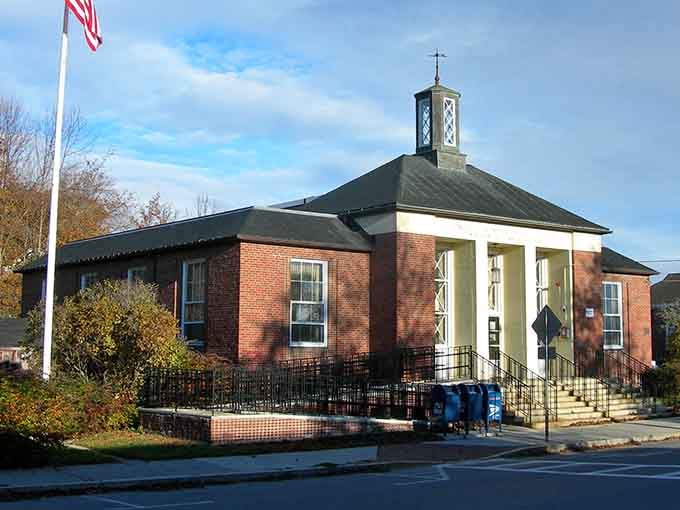 Classic New England architecture meets small-town charm in a place where your property taxes won't require a second mortgage.