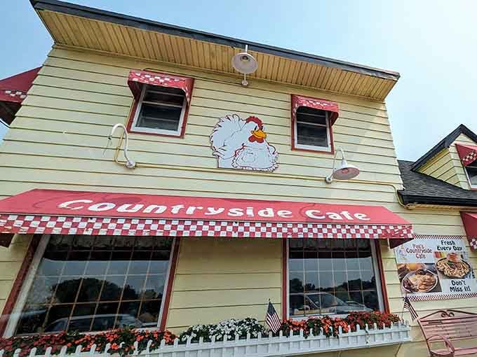 This unassuming facade hides some of the best comfort food in Minnesota, proving you can't judge breakfast by its building.