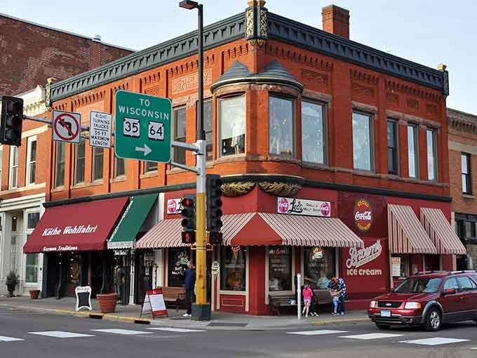 Those red brick buildings aren't just pretty faces, they're time machines that happen to have excellent shopping inside.