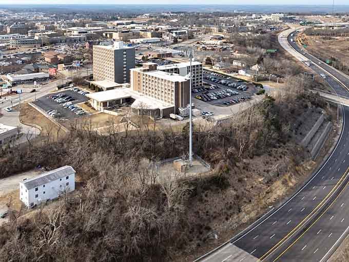 From above, Rolla reveals itself as more than just an interstate exit worth exploring properly.