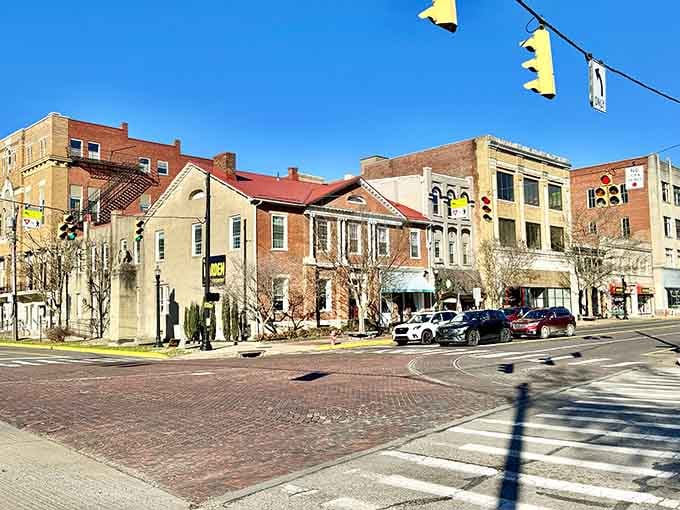Downtown Marietta looks like someone preserved a slice of Americana and forgot to tell anyone about it.
