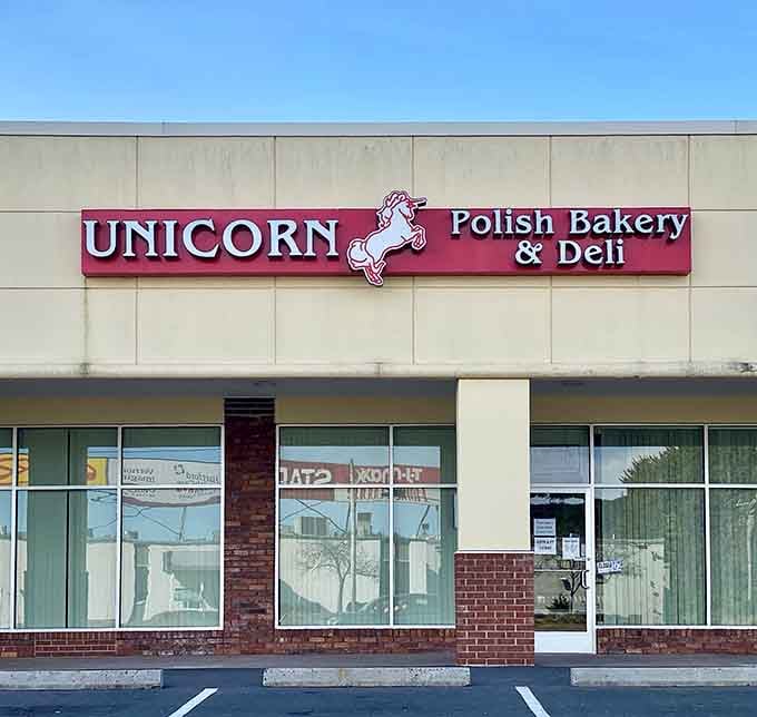 That cheerful unicorn logo promises magic, and the bakery delivers on every delicious level imaginable.