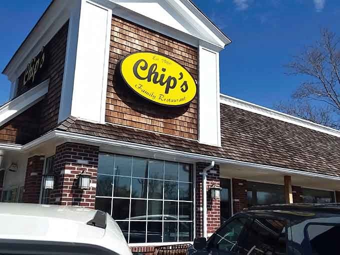 The moment you spot that bright Chip's sign, your stomach starts making executive decisions about your morning plans.