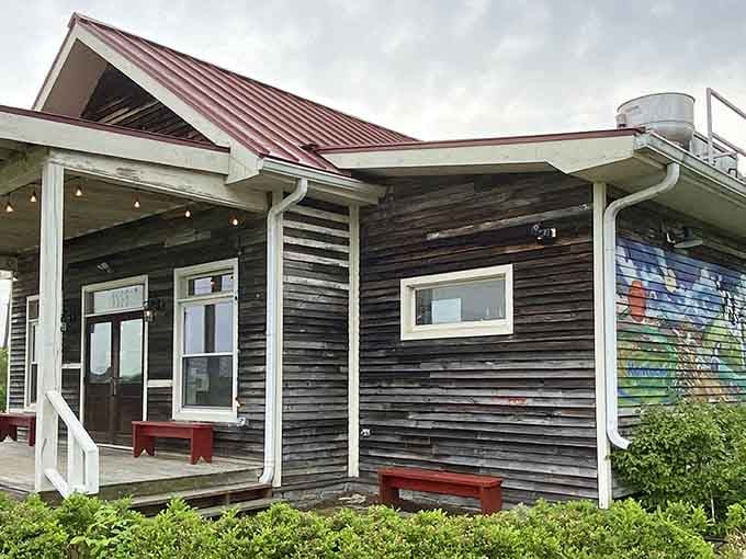 That mural and red roof aren't just decoration&mdash;they're a beacon calling you home to breakfast heaven.