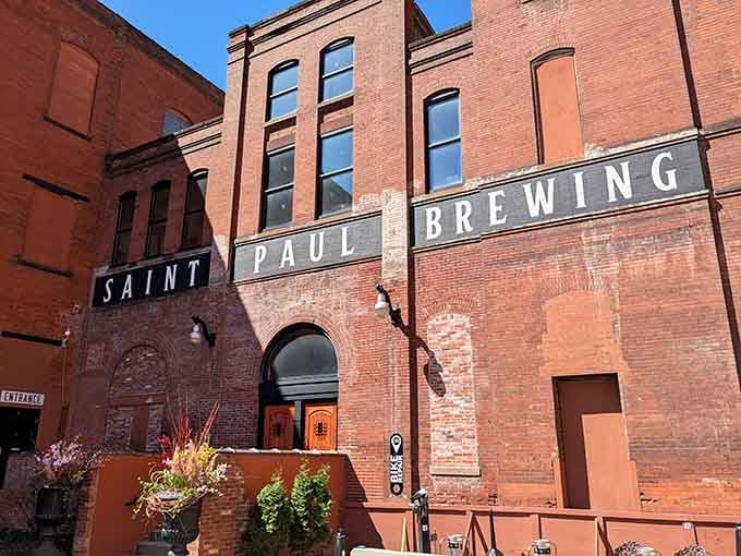 That historic brick facade isn't just for show &ndash; it's your first hint that something special awaits inside.