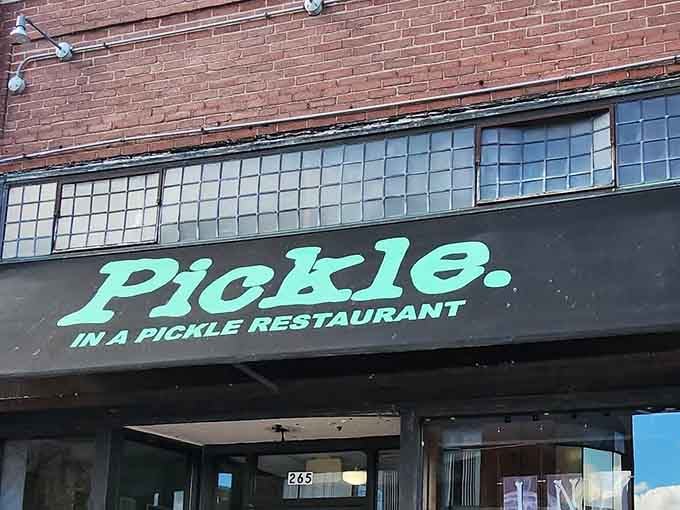 That bright green awning on Moody Street is your beacon to breakfast glory and oversized portions.
