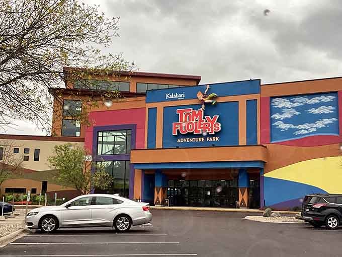 That colorful exterior isn't just eye-catching &ndash; it's basically a beacon calling you to abandon all adult responsibilities.